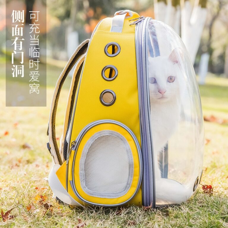 Breathable Pet Backpack Carrier Bubble Space Capsule For Cats Dogs ...