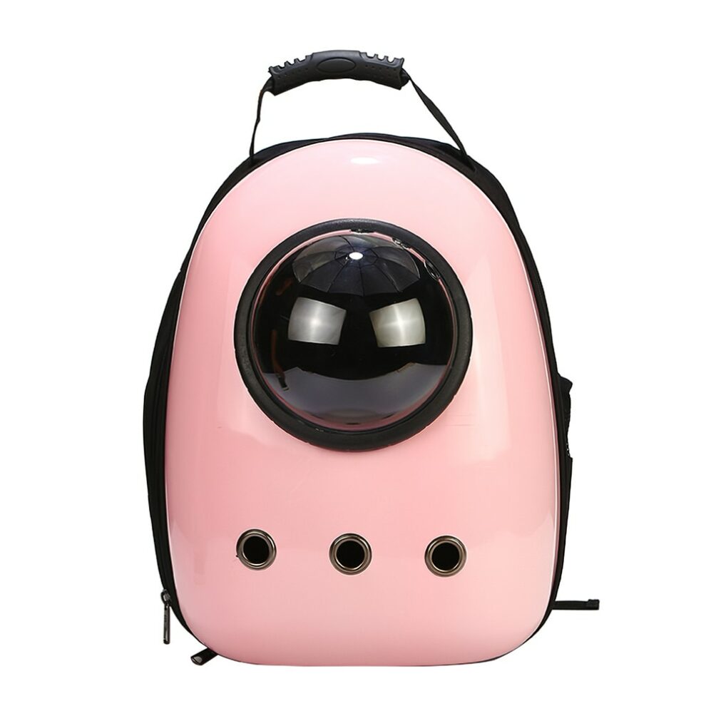 Astronaut Cat Backpack With Transparent Window Hard Shell Pet Carrier ...