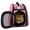 Portable Dog And Cat Carrier Backpack For Small Breeds Pdbag06 ...