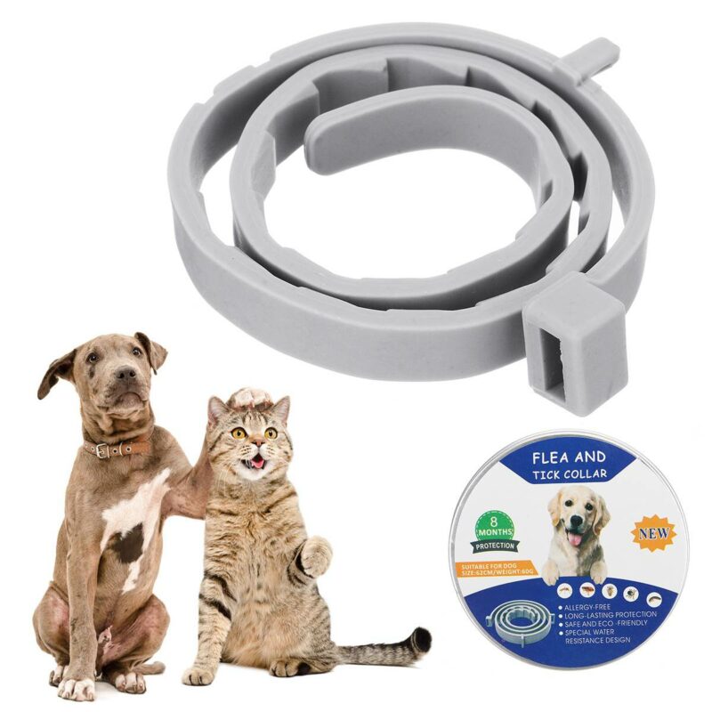 Antiflea Dog Collar Tick Lice Mosquito Repellent For Catsdogs ...