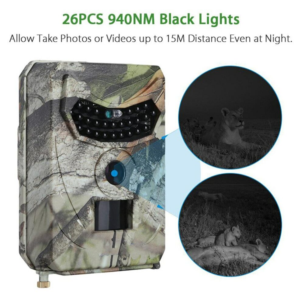12mp 1080p Night Vision Wireless Hunting Trail Camera Pr100 Ip65 Mobile ...