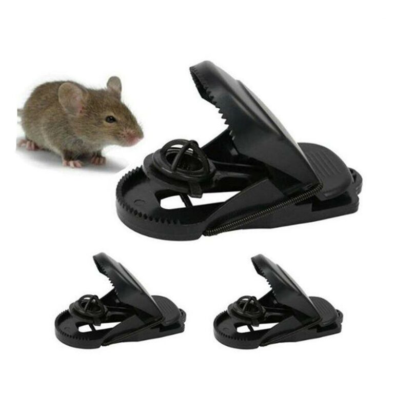 10pc Reusable Snap Spring Mouse Traps Rodent Catcher Pest Control Bait ...