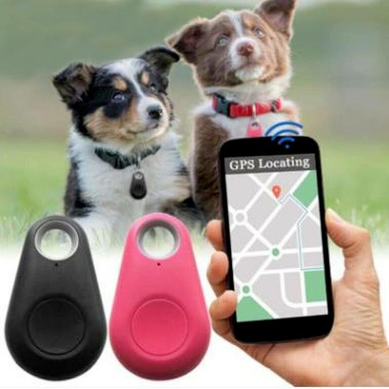 Pet Gps Tracker Mini Bluetooth Antilost Locator For Dogs Cats Keys ...