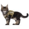 Escapeproof Adjustable Nylon Tactical Cat Harness For Dogs Cats ...
